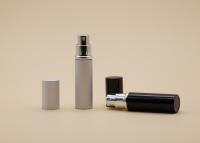 China Aluminum Sheathed Empty Refillable Perfume Spray Bottles 5ml Screw Neck for sale