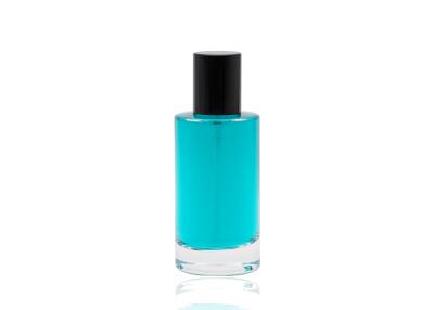 China Makeup Clear Perfume Spray Bottle Thick Wall Perfume Glass Bottle 50ml for sale