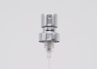 China 13mm 15mm Cosmetic Crimp Perfume Bottle Spray Pump Shiny Silver With Step Collar for sale