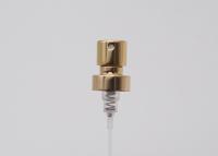 China Crimp On Perfume Bottle Spray Pump FEA15mm , Aluminum Gold Sprayer Pump for sale