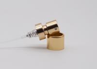 China Crimp On Perfume Bottle Spray Pump FEA15mm , Aluminum Gold Sprayer Pump for sale