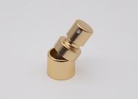 China Crimp On Perfume Bottle Spray Pump FEA15mm , Aluminum Gold Sprayer Pump for sale