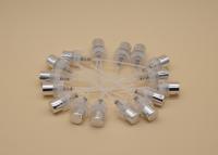 China 15mm Aluminum Silver Crimpless Perfume Pump With Collar For Personal Care for sale