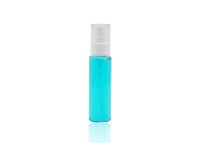 China Travel Packing Plastic Clear PET Spray Bottles With White Fine Mist Sprayer Pump for sale