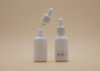 China Smooth Texture Essential Oil Dropper Bottles , Glass Bottles With Dropper Caps for sale