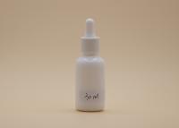China White Ceramic Essential Oil Dropper Bottles 15ml Capacity Smooth Surface for sale