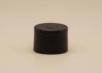 China 28 / 410 Plastic Disc Cap Matte Black Color OEM Available For Personal Care for sale