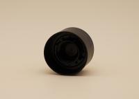 China 28 / 410 Plastic Disc Cap Matte Black Color OEM Available For Personal Care for sale