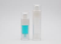 China Capacity 30ml 50ml Frosted Acrylic Airless Bottle With White Treatment Pump for sale