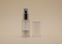 China Clear Airless Spray Bottle Aluminum Pump Silk Screen Printing / Hot Stamping Surface for sale