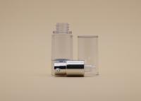 China Clear Airless Spray Bottle Aluminum Pump Silk Screen Printing / Hot Stamping Surface for sale