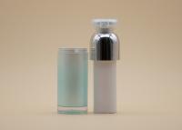China Skin Care Airless Spray Bottle , Acrylic Airless Bottle Customized Logo Printing for sale