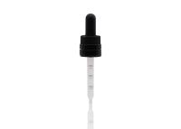 China Professional Tamper Evident Essential Oil Dropper 18/410 Prevent Liquid Leakage for sale