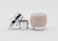 China Pink ABS With Silver Aluminum Perfume Bottle Lids For FEA 15mm Perfume Pump for sale