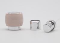 China Pink ABS With Silver Aluminum Perfume Bottle Lids For FEA 15mm Perfume Pump for sale