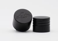 China Ungrave Logo Matte Black Perfume Bottle Caps Match With FEA15mm Perfume Pump for sale