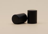 China Matt Black Perfume Bottle Caps , Cosmetic Bottle Cap For Personal Care for sale