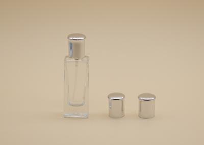 China 16.5mm Diameter Silver Aluminum Perfume Bottle Caps With Durable PP Inner for sale