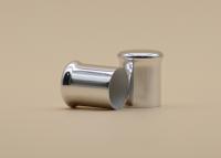 China 16.5mm Diameter Silver Aluminum Perfume Bottle Caps With Durable PP Inner for sale