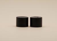 China Cylinder Glass Perfume Bottle Caps , Custom Bottle Caps Embossed Logo for sale