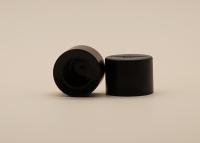 China Cylinder Glass Perfume Bottle Caps , Custom Bottle Caps Embossed Logo for sale