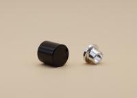 China 28mm Height Perfume Bottle Caps PP Plastic Inside For Aluminum Step Collar for sale