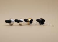 China Screw Short Collar 20mm Small Glass Dropper For Essential Oil Delivery for sale