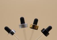 China Screw Short Collar 20mm Small Glass Dropper For Essential Oil Delivery for sale