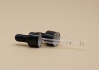 China Screw Short Collar 20mm Small Glass Dropper For Essential Oil Delivery for sale