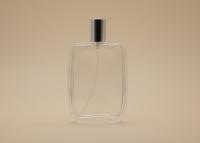 China 100ml Cosmetic Spray Bottle , Rectangle Perfume Bottle Silk Screen Printing for sale