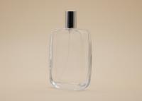 China 100ml Cosmetic Spray Bottle , Rectangle Perfume Bottle Silk Screen Printing for sale
