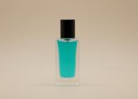 China Easy Refill Custom Glass Perfume Bottles Cylinder Cap For Personal Care for sale