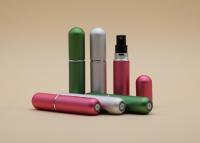 China Aluminum Sprayer Refillable Purse Spray Bottle 5ml Volume Convenient for sale