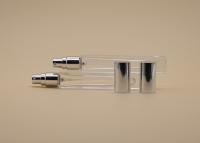 China Small Glass Cosmetic Spray Bottles , Clear Glass Perfume Bottles Screw Neck for sale