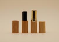 China Natural Bamboo Lip Balm Tubes , Bamboo Lipstick Tubes For Personal Care for sale