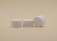 China White Plastic Screw Caps 24mm Neck Size Anti Spilling Relible Performance for sale