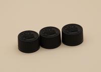 China Child Resistance Plastic Screw Caps , Child Resistant Bottle Caps With Clear Inner Ring for sale
