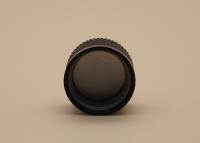 China 24 / 410 Black Plastic Screw Caps , Child Proof Cap With Pressure Lid Gasket for sale