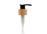 China Bamboo Closure 24 / 410 Plastic Treatment Pump For Cosmetic Packaging for sale