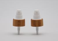 China Bamboo Closure 24 / 410 Plastic Treatment Pump For Cosmetic Packaging for sale