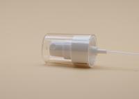 China Screen Printing Fine Mist Pump Sprayer White Plastic Over Cap 24mm Neck Size for sale