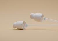 China PP Plastic Cosmetic Bottle Pump Screw Type 20mm 0.25ml Discharge Rate for sale