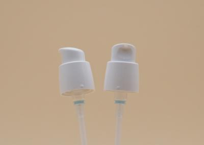 China PP Plastic Cosmetic Bottle Pump Screw Type 20mm 0.25ml Discharge Rate for sale