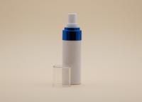 China 0.2ml Dosage Ultra Fine Mist Sprayer Lightweight Royal Blue Aluminum Closure for sale