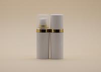 China Screw Pump Refillable Plastic Spray Bottles For Cosmetic Cream Containers for sale