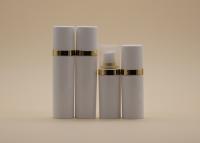 China Screw Pump Refillable Plastic Spray Bottles For Cosmetic Cream Containers for sale