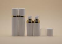 China Screw Pump Refillable Plastic Spray Bottles For Cosmetic Cream Containers for sale