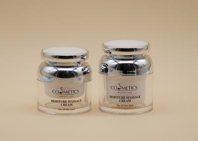 China Anti Spilling Empty Cosmetic Jars Beautiful Appearance With Screen Printing for sale