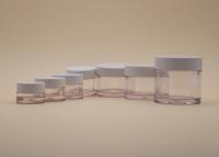 China PETG Makeup Cosmetic Cream Containers , Empty Face Cream Containers for sale