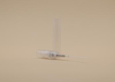 China Snap On Empty Plastic Spray Bottle Pocket Size 2ml Screen Printing Surface Handling for sale